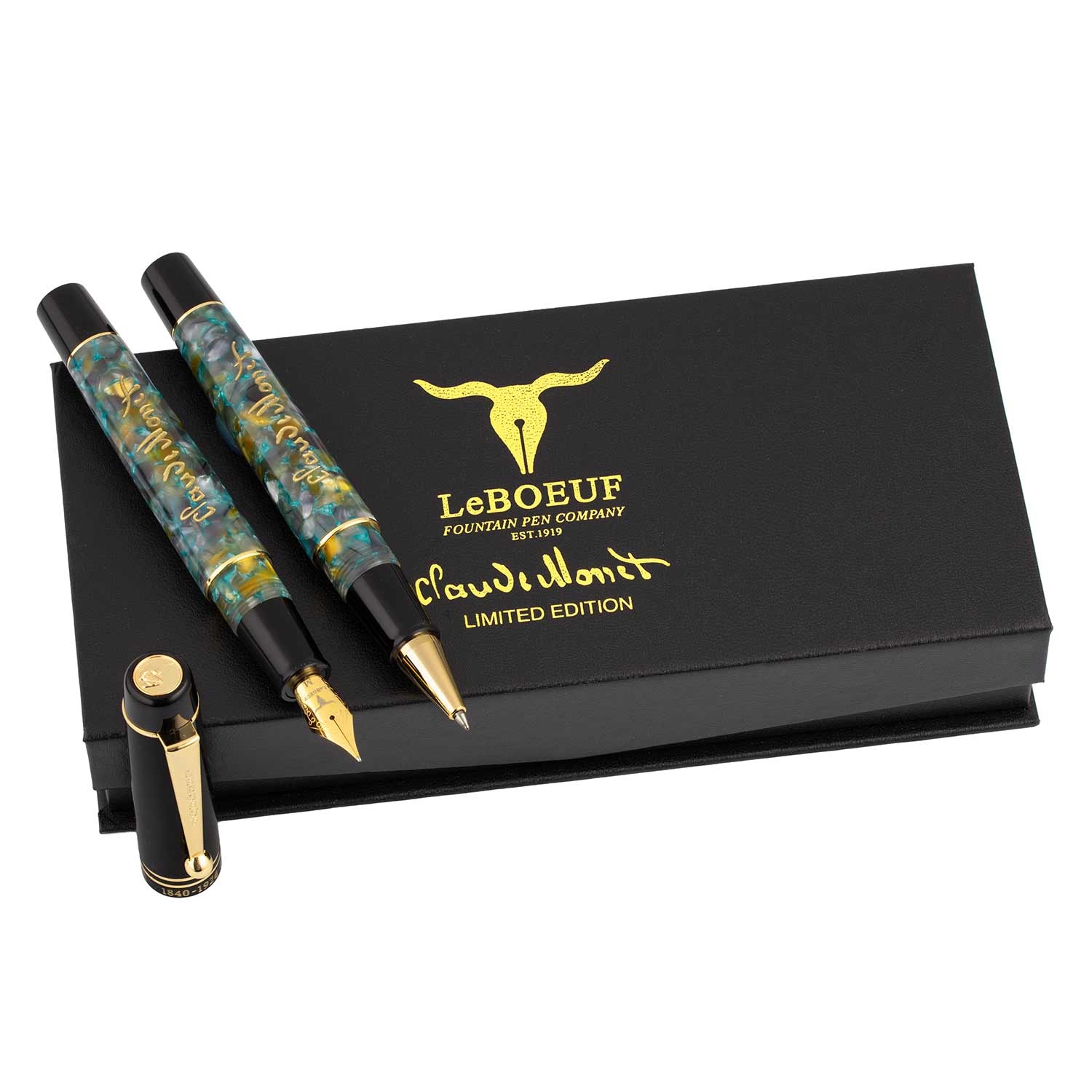 Leboeuf Limited Edition Claude Monet Impression Sunshine Fountain Pen