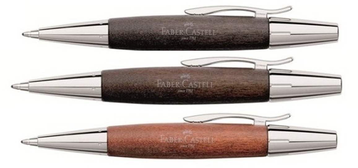 Faber-Castell E-Motion Wood Ballpoint Pen