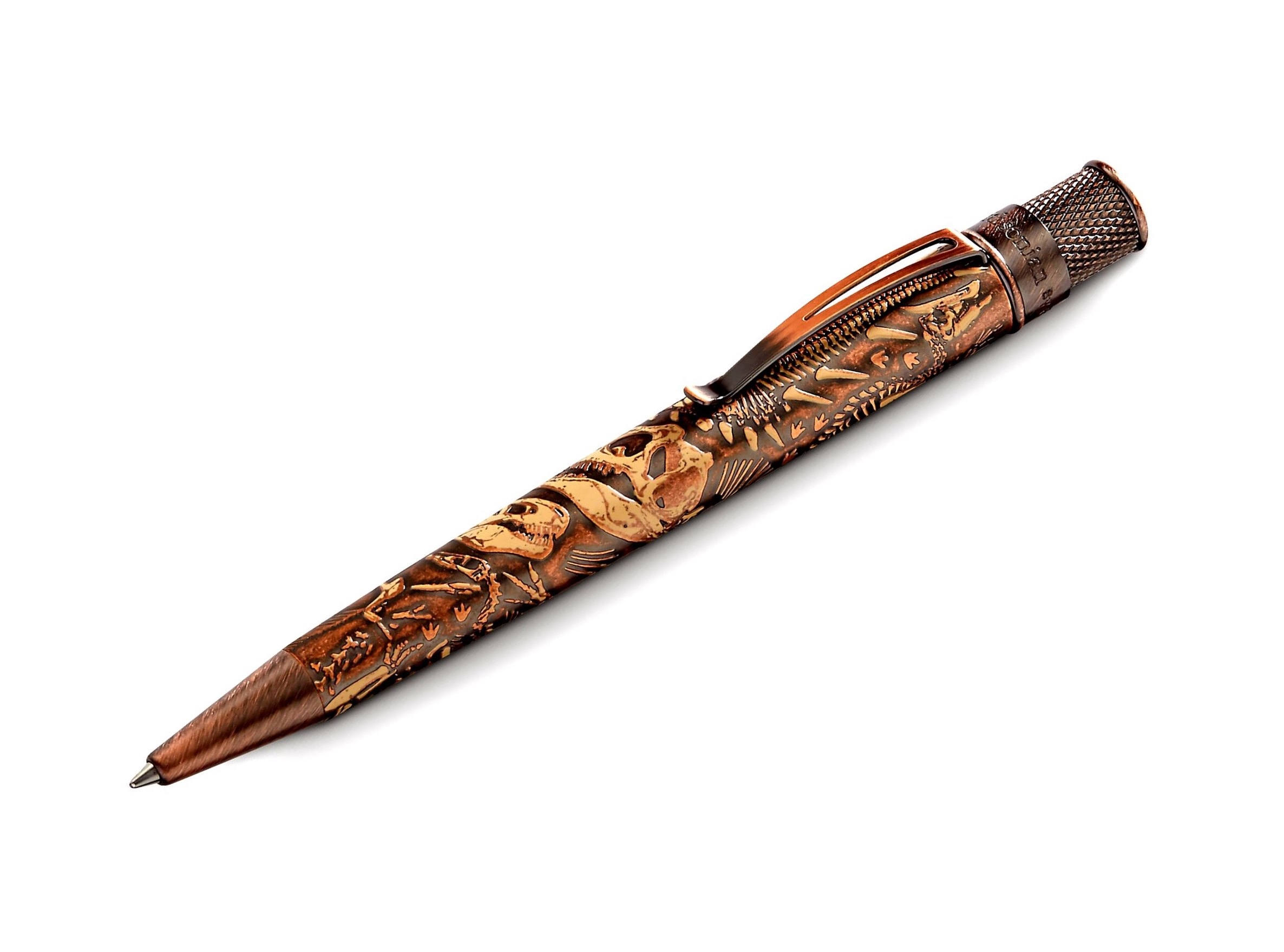 Retro 51 Smithsonian Dinosaur Fossil Rollerball Ballpoint Pen