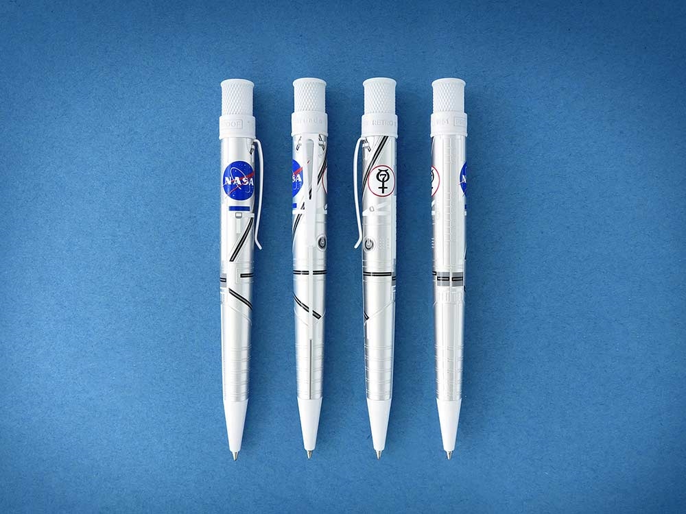 Retro 51 NASA Anniversary Space Flight Mercury 7 Ballpoint/Rollerball Pen