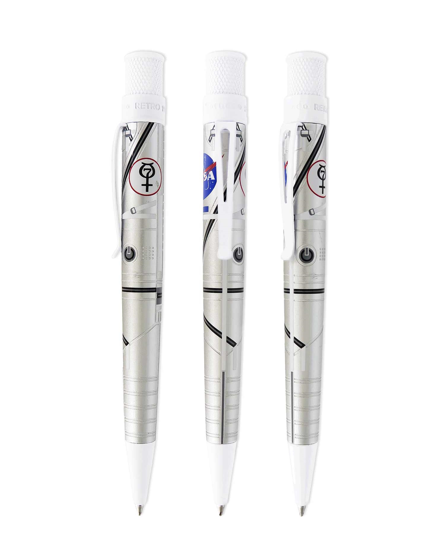 Retro 51 NASA Anniversary Space Flight Mercury 7 Ballpoint/Rollerball Pen