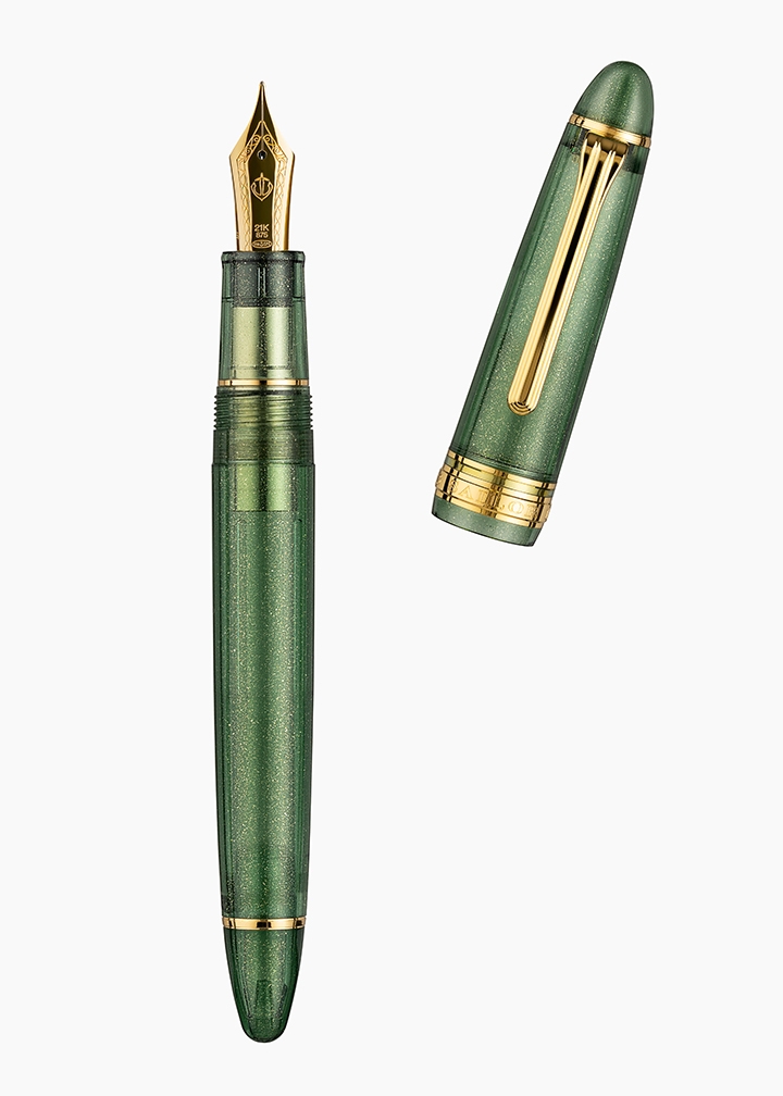Sailor 1911L Pen of the Year Golden Olive Fountain Pen
