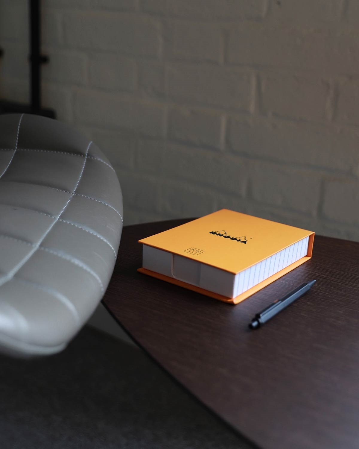 Rhodia No 13 Memo Pad Refillable Desk Set 4 1/8 x 5 7/8