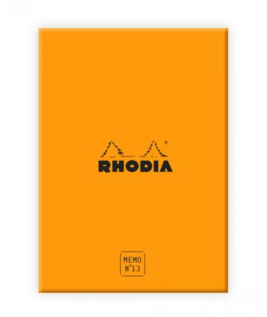 Rhodia No 13 Memo Pad Refillable Desk Set 4 1/8 x 5 7/8