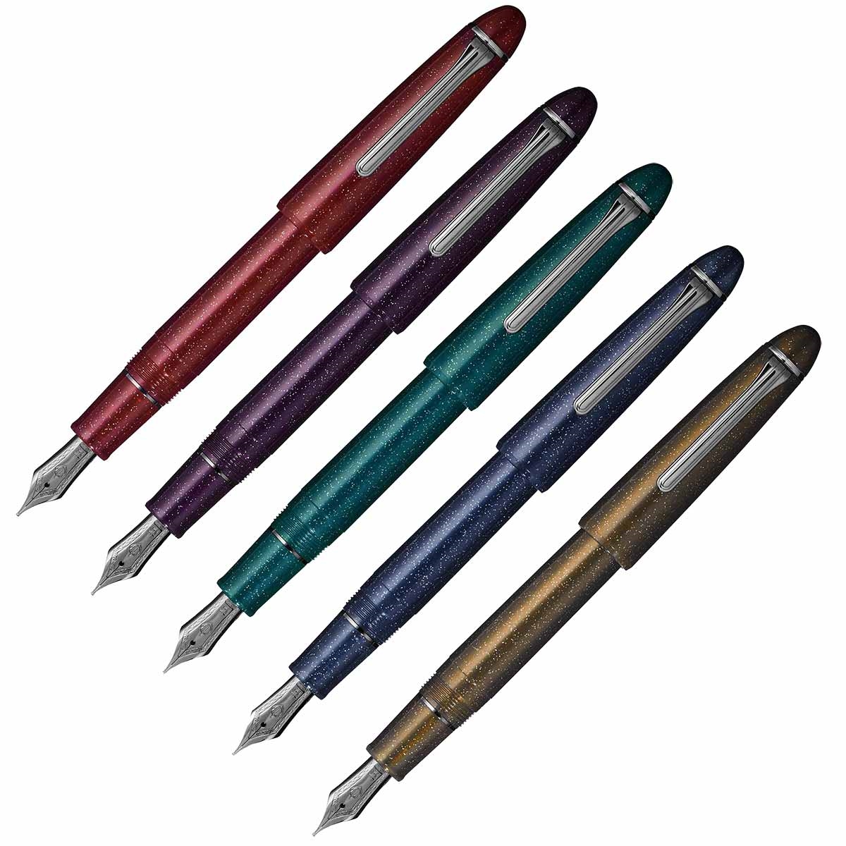 Sailor 1911L Ringless Galaxy Metallic Fountain Pen