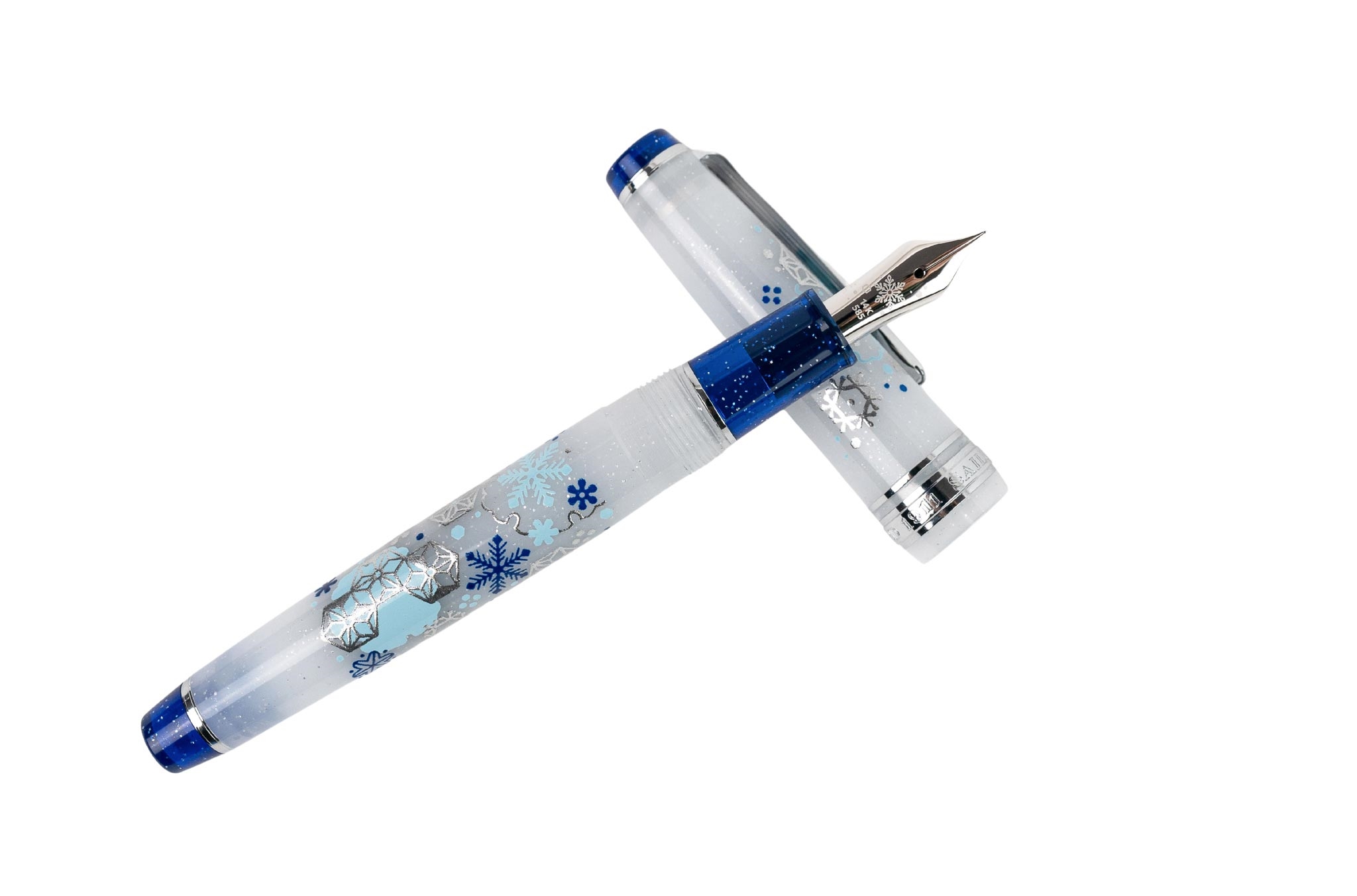 Sailor Limited Edition Professional Gear Slim First Snow Fountain Pen ...