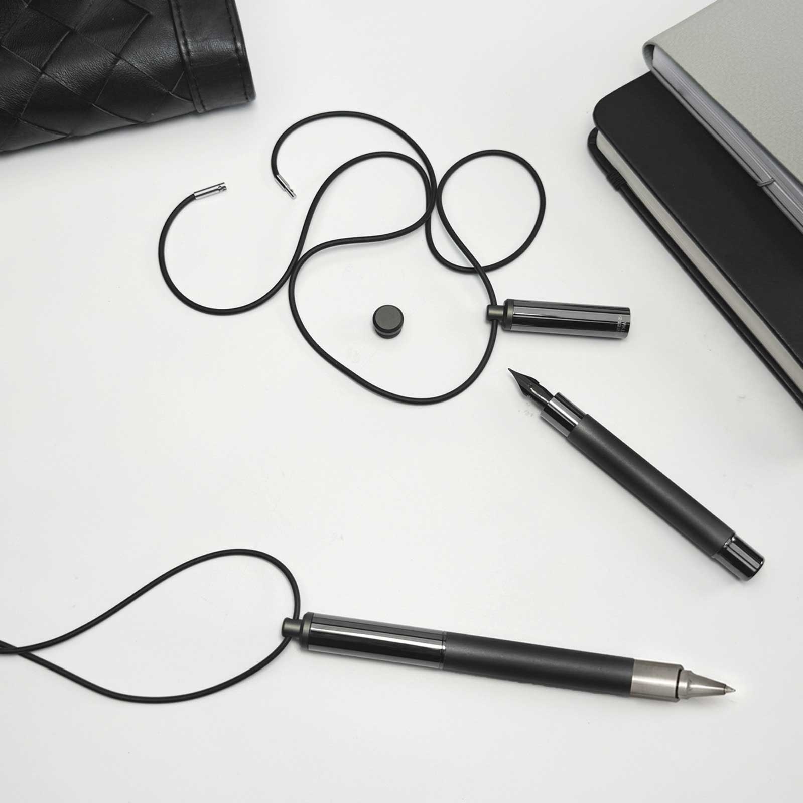 Monteverde Ritma Convertible Pocket-Neck Ballpoint Pen Black