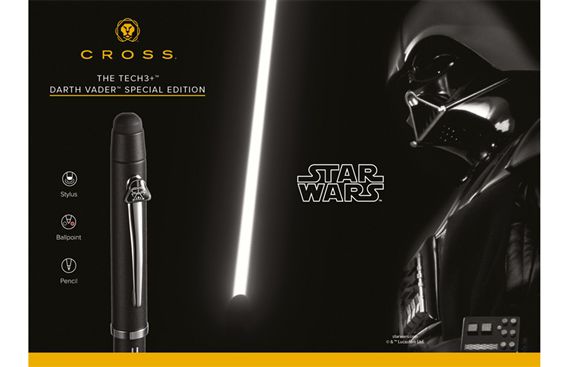 Cross Star Wars Special Edition Tech 3 Plus Darth Vader Multi-Function Pen