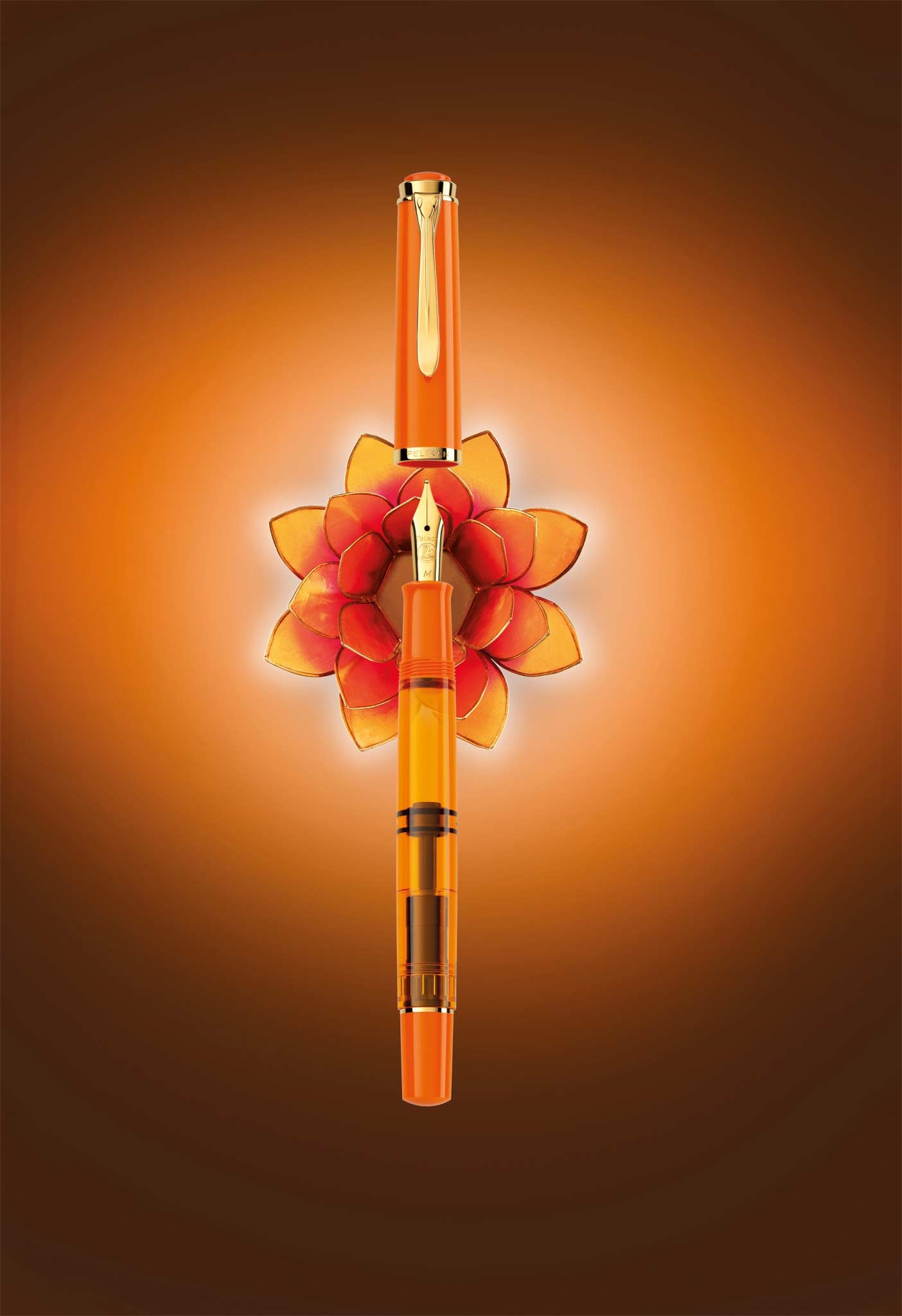 Pelikan Special Edition M200 Orange Delight Fountain Pen