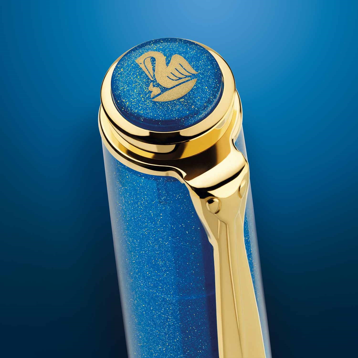 Pelikan Special Edition M200 Golden Lapis Fountain Pen