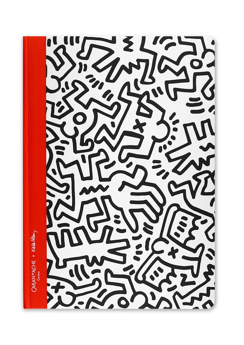 Caran d'Ache Special Edition Keith Haring Dot Notebook