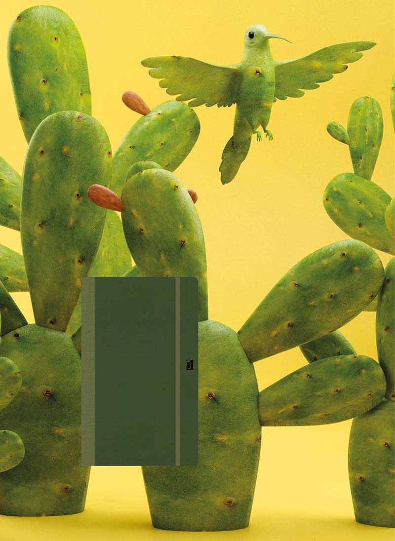 Writing Fields Love Cactus Flexbook Notebook