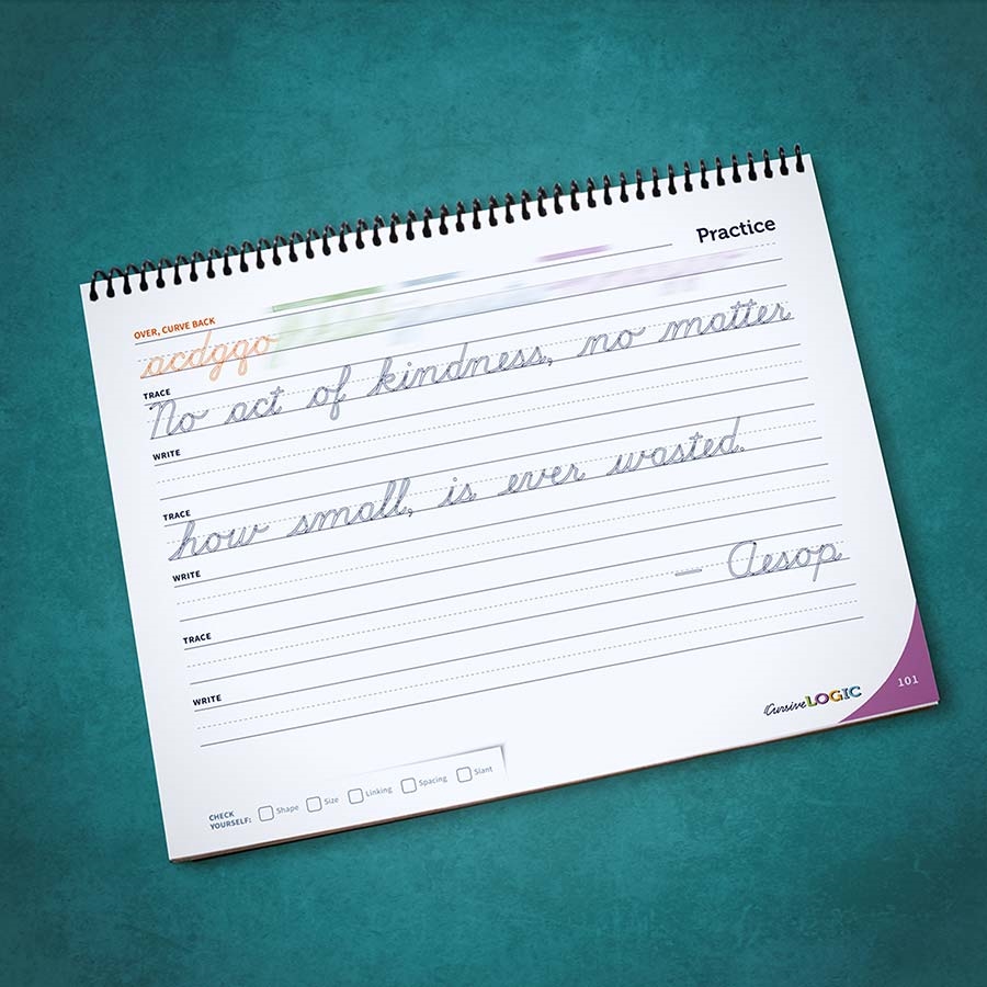 CursiveLogic - Cursive Handwriting Book