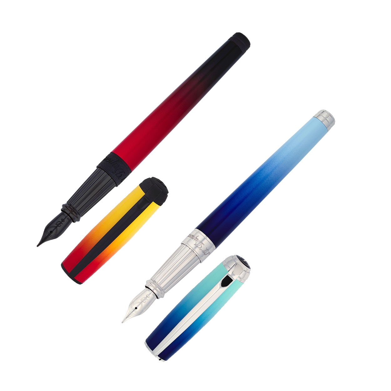 S.T. Dupont Line D Gradient Fountain Pen