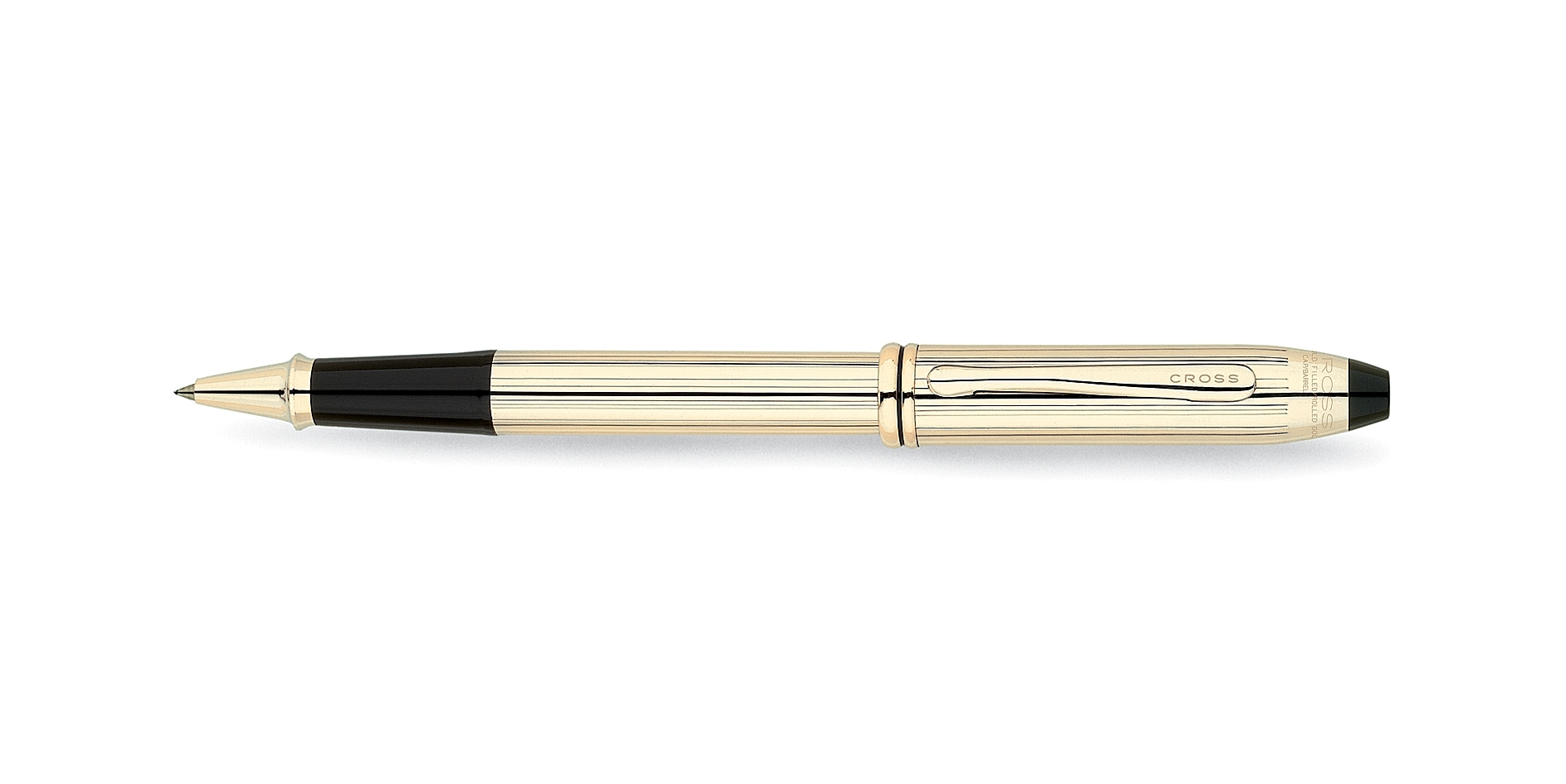 Cross Townsend 10K Gold Filled/Rolled Gold Rollerball Pen