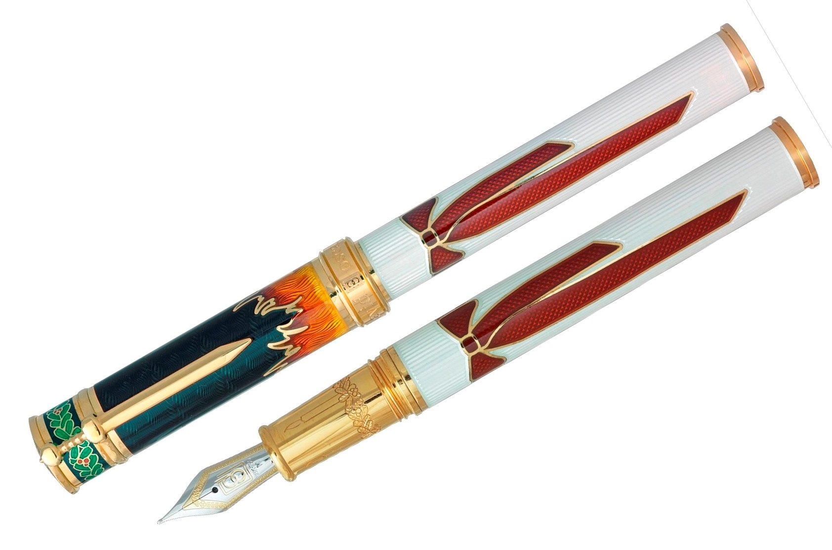 David Oscarson Limited Editon Sankta Lucia Sterling Silver Fountain Pen ...