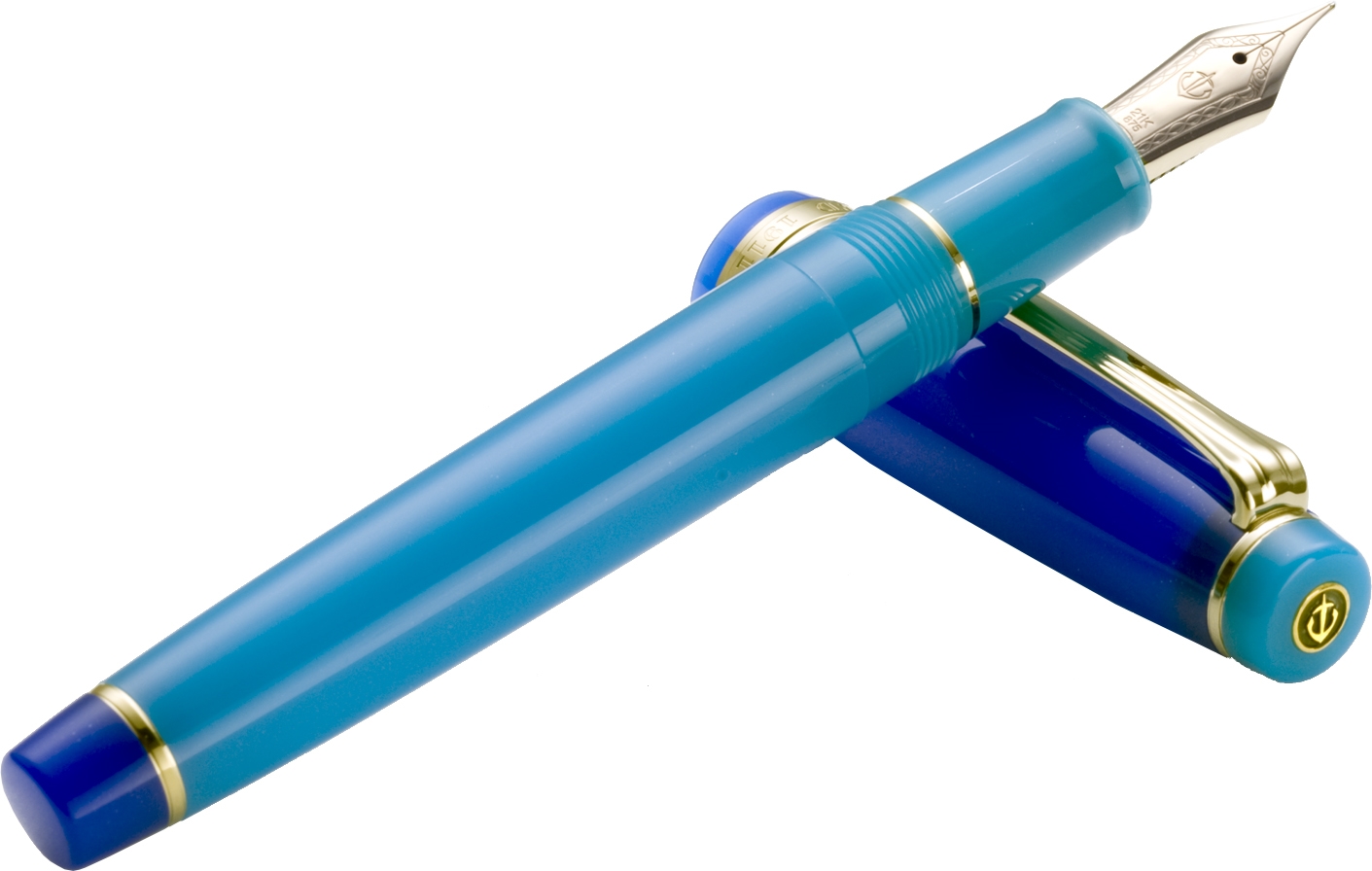 Sailor Limited Edition Professional Gear Standard Blue Quasar Fountain Pen