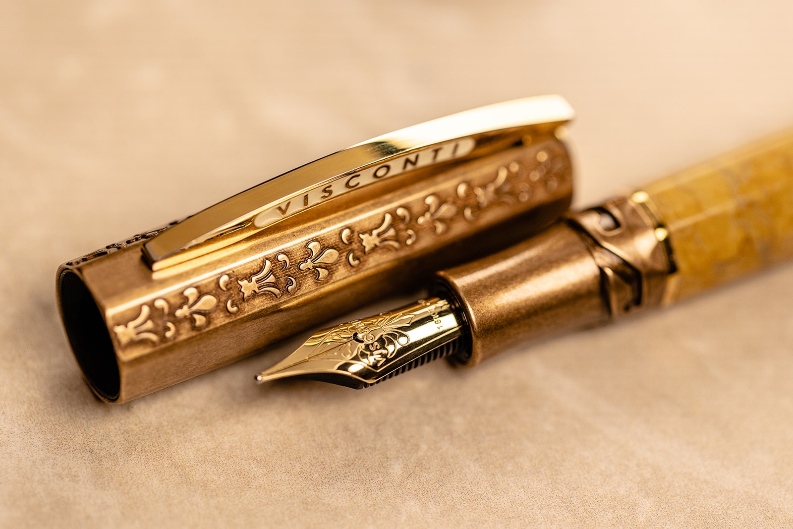 Visconti Limited Edition Magnifico Egyptian Marble Fountain Pen