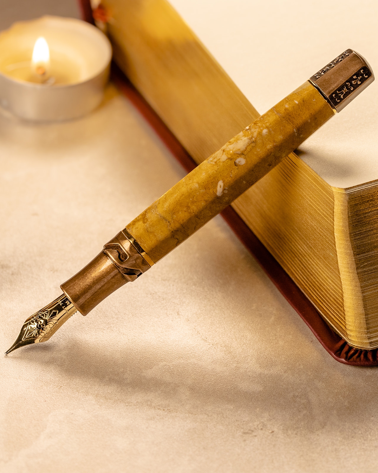 Visconti Limited Edition Magnifico Egyptian Marble Fountain Pen