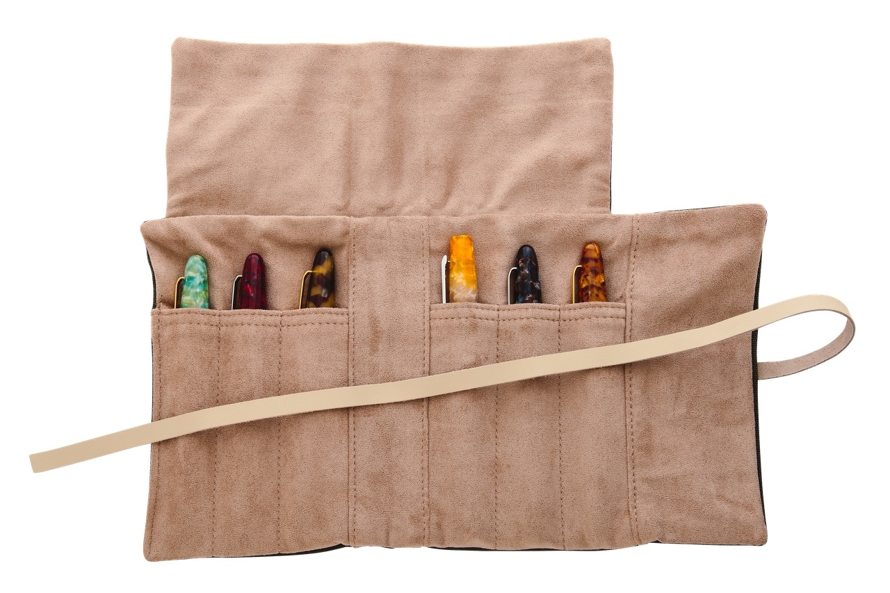 Esterbrook Canvas Pen Roll 6 Slot