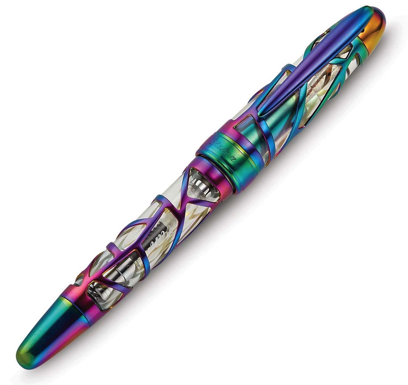 Laban Skeleton Rainbow Fountain Pen