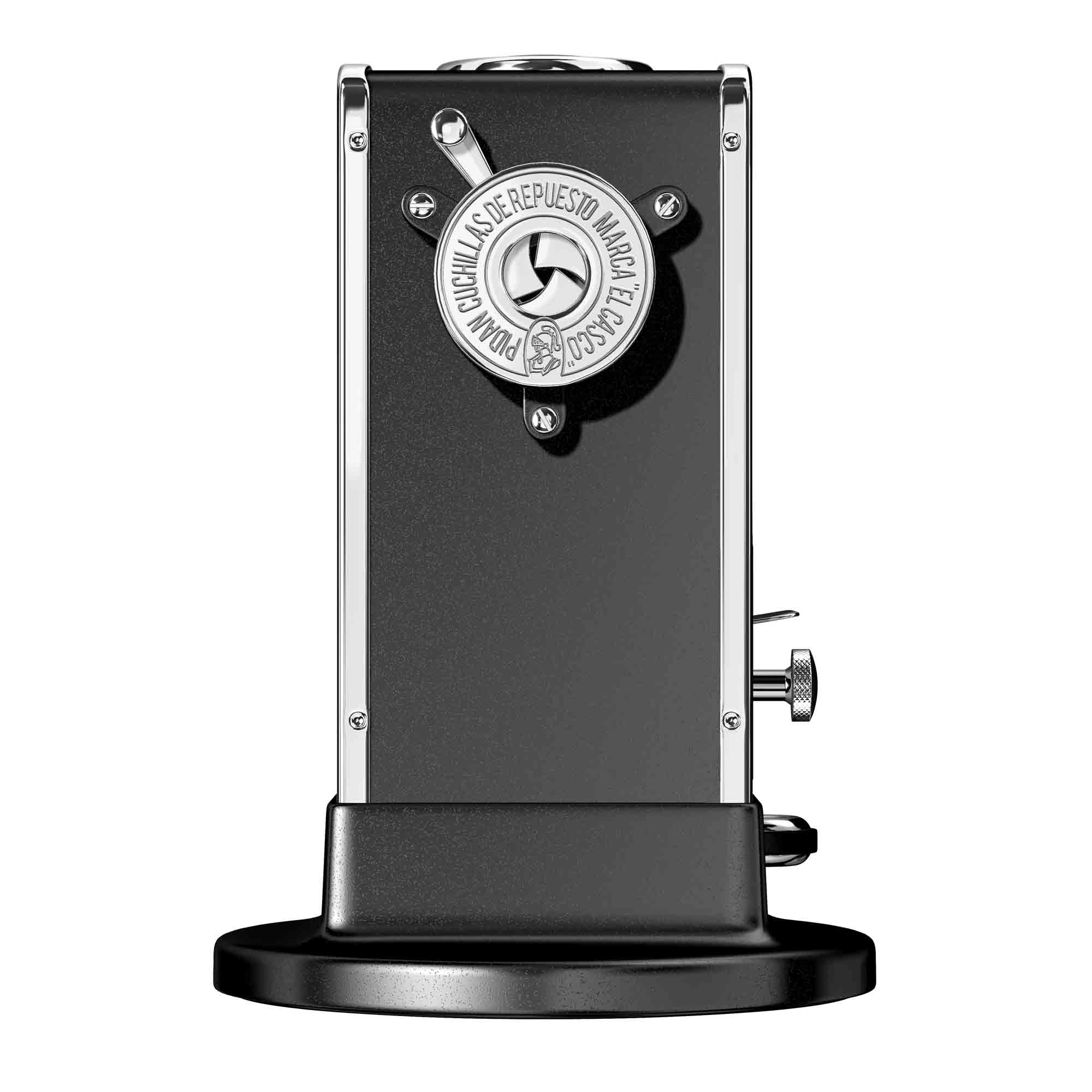 El Casco Black and Chrome Pencil Sharpener