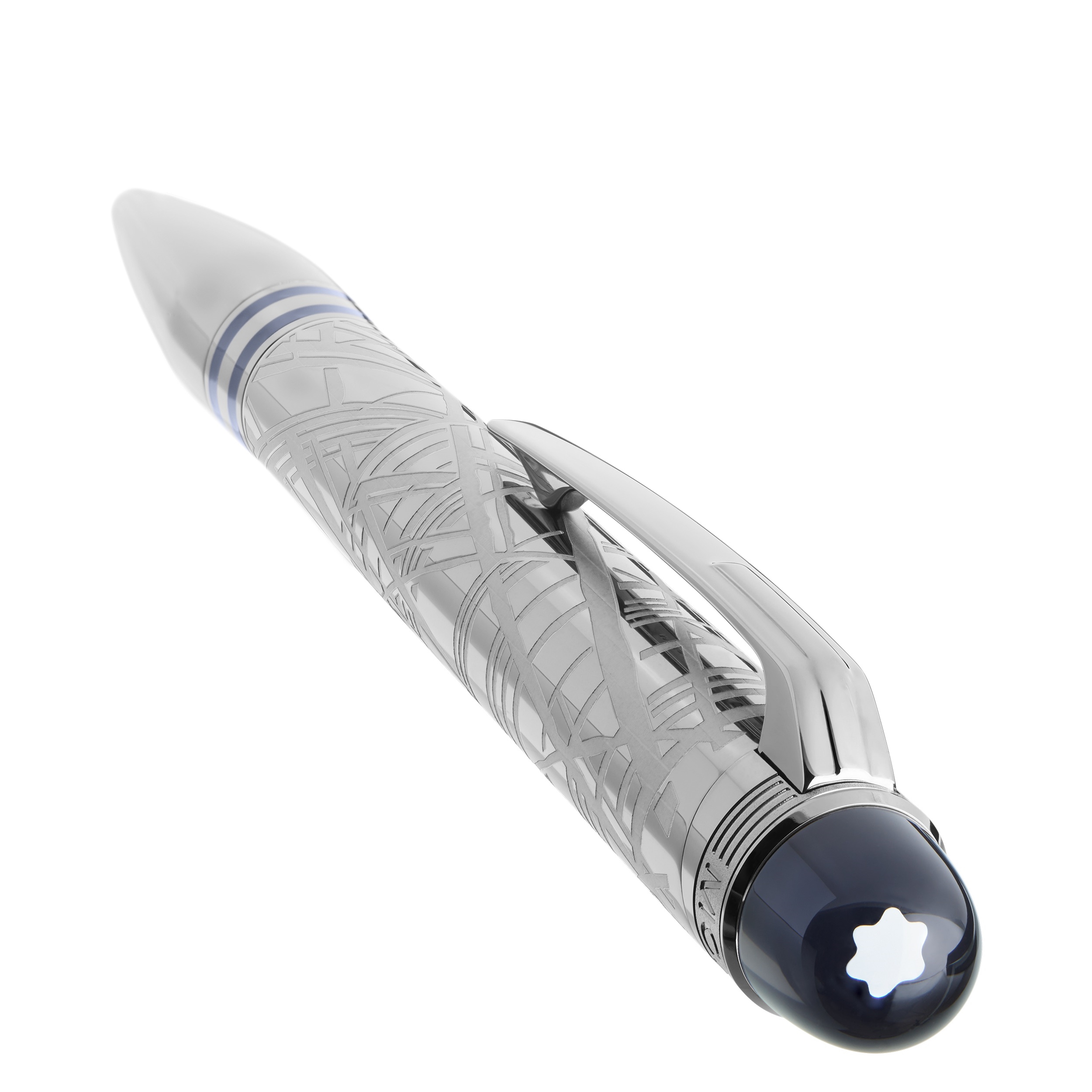 Montblanc Starwalker SpaceBlue Metal Ballpoint