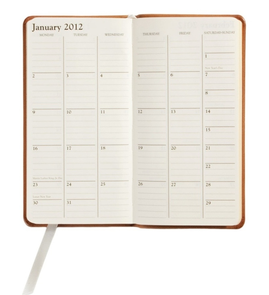 Graphic Image Traditional 2021 Pocket Planner 3 x 6