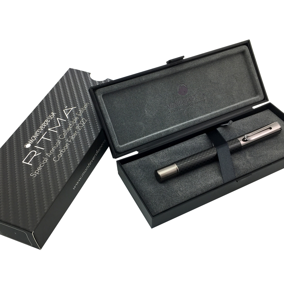Monteverde Special Edition Ritma Carbon Fiber Fountain Pen