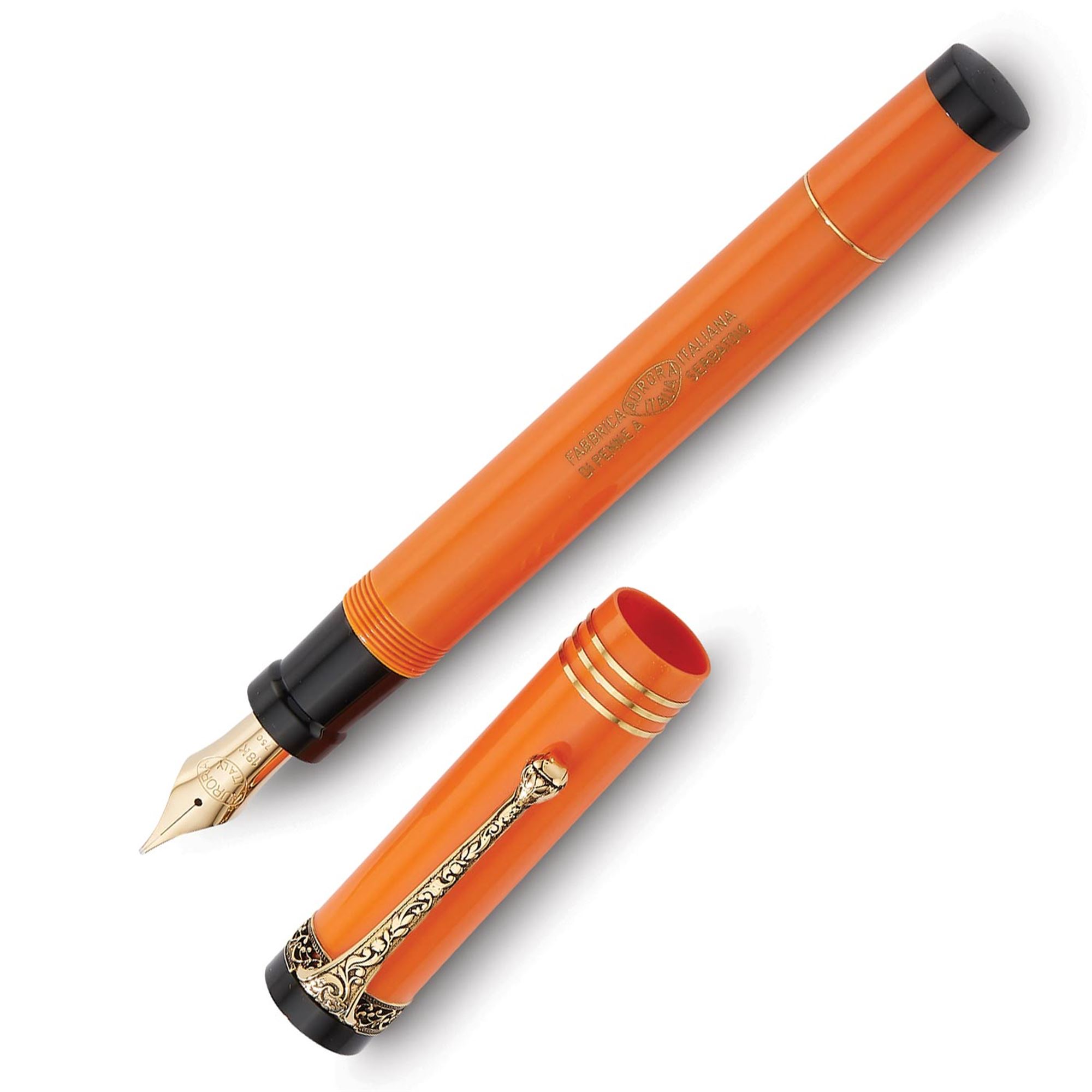 Aurora Limited Edition Internazionale Orange Fountain Pen
