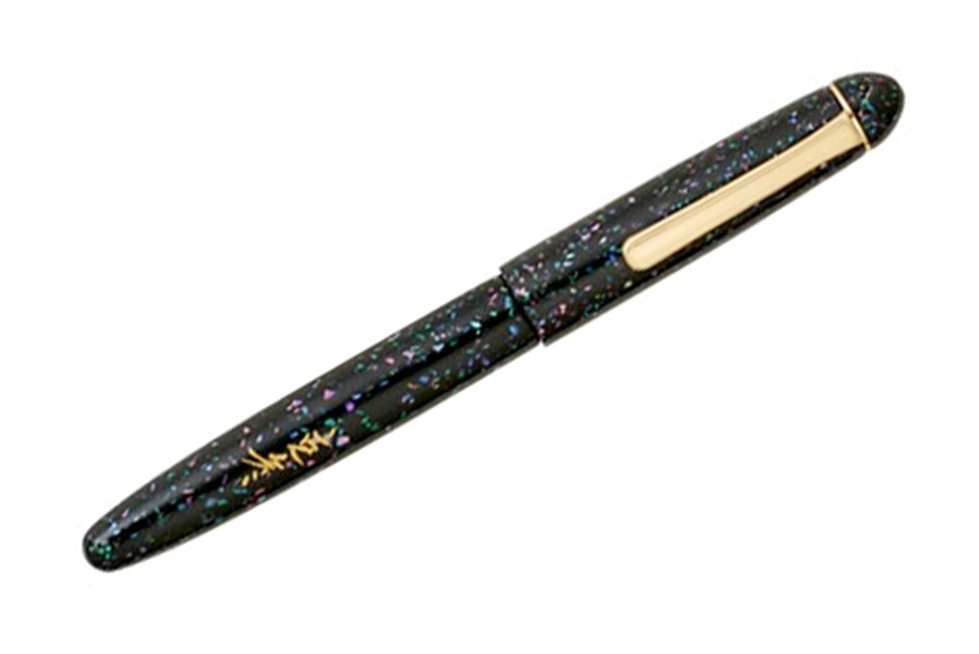 Platinum Starlight Galaxy Ginga Maki-e Fountain Pen