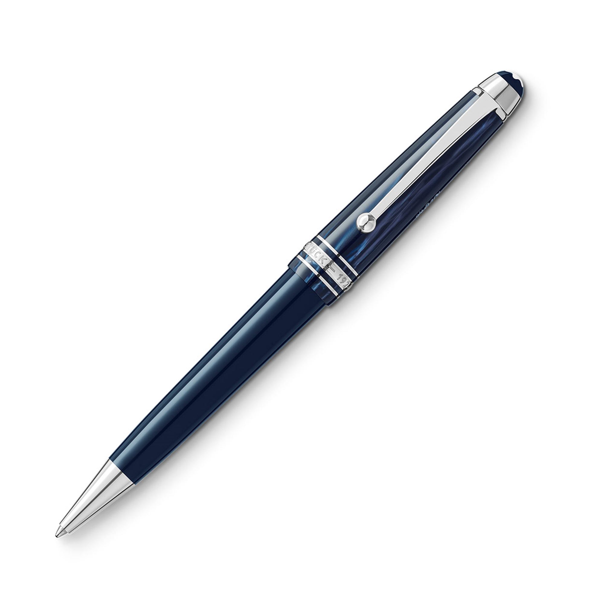 Montblanc Mid Size Meisterstuck 100 Yrs Origin Blue Ballpoint Pen