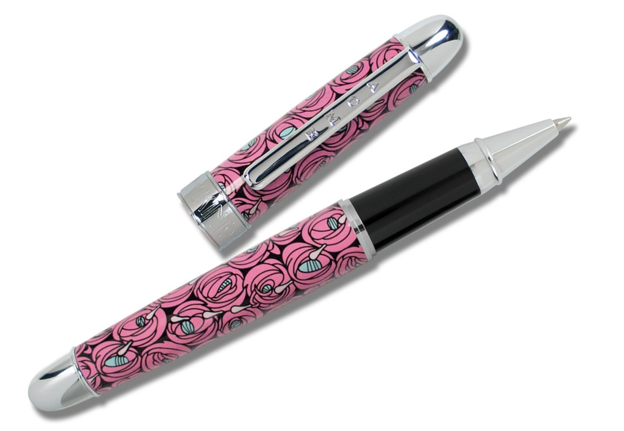 ACME Charles Mackintosh Inspired Roses Rollerball Pen
