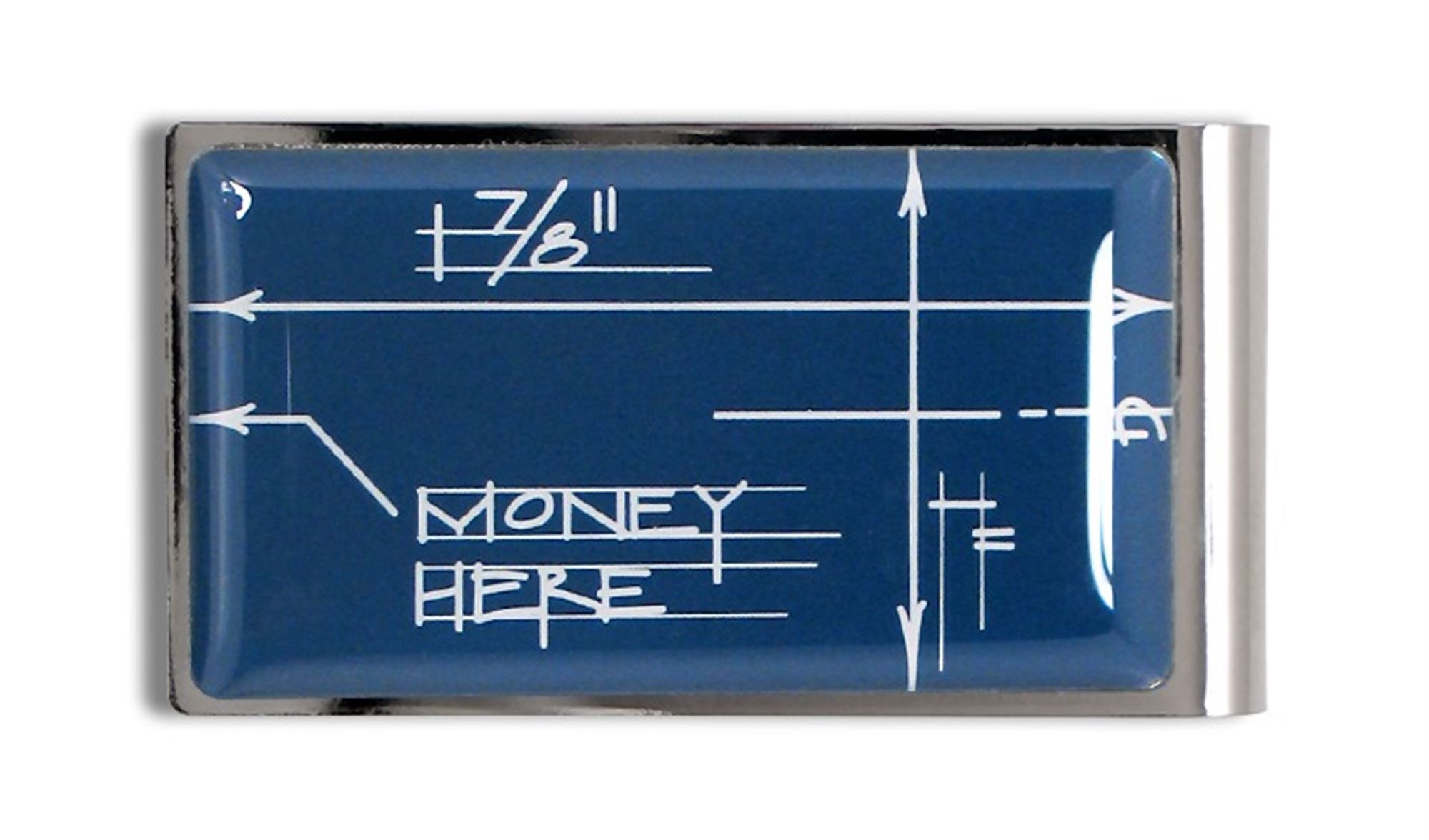 ACME Boym Designed Blueprint Money Clip