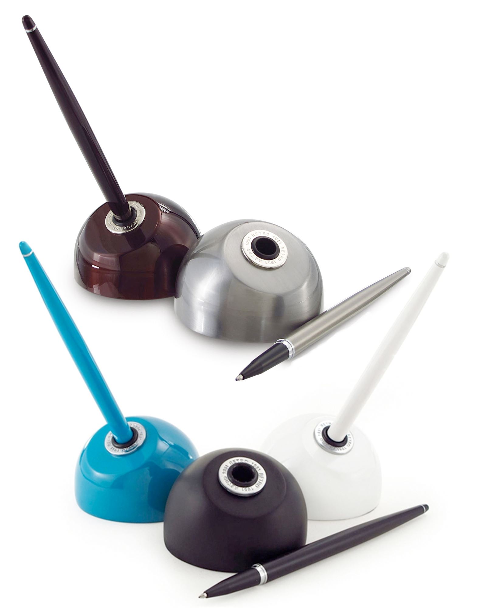 Retro 51 Classic Rollerball Desk Set - Turquoise