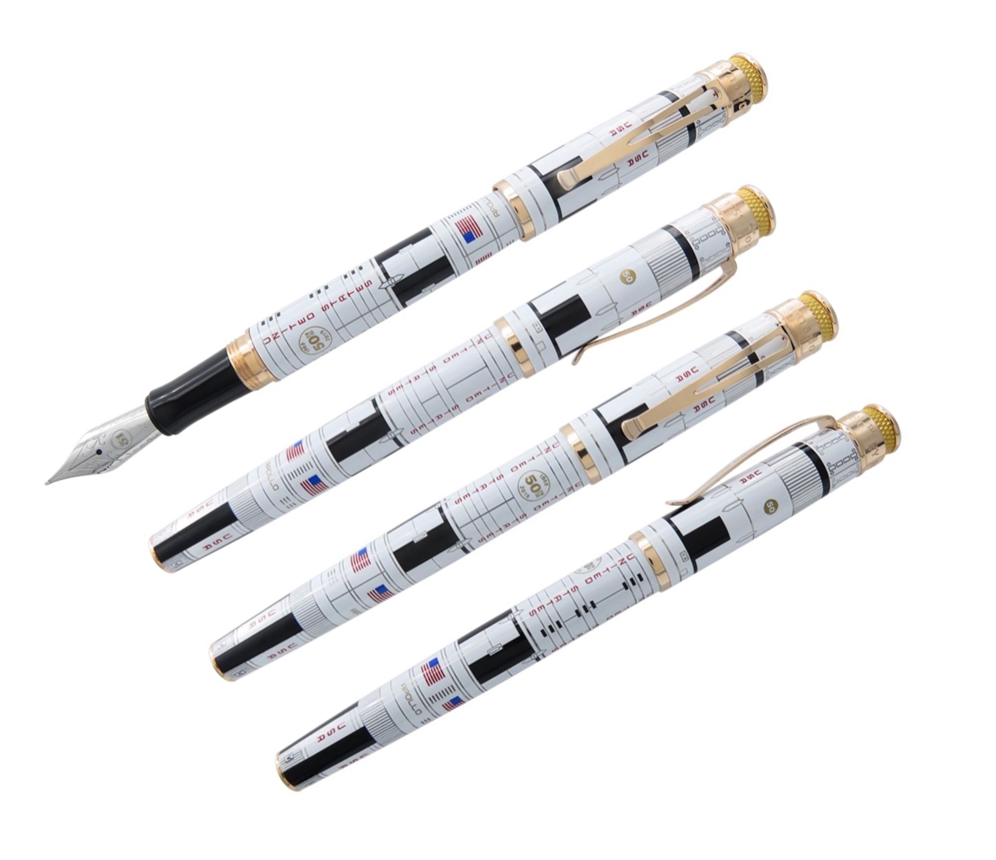 Retro Limited Popper Apollo Fountain Pen