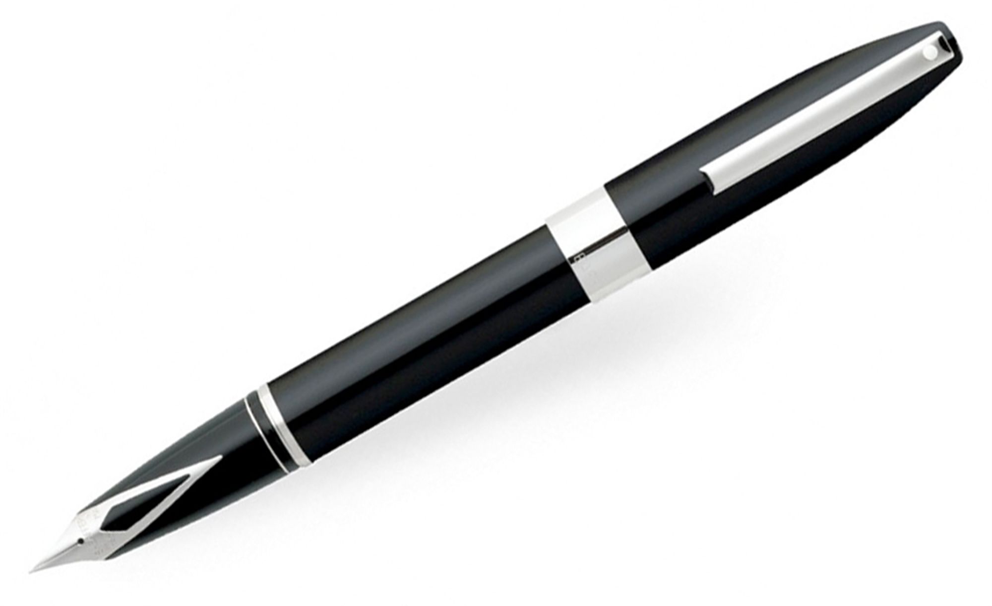 Sheaffer Legacy Heritage Black w/ Palladium Trim Fountain Pen