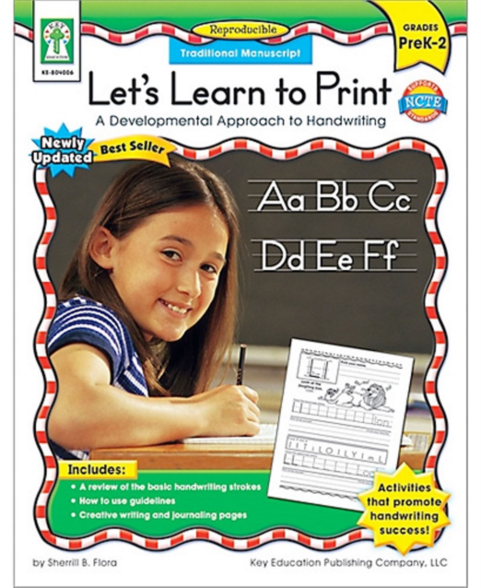 Let's Learn To Print Traditional Manuscript Book