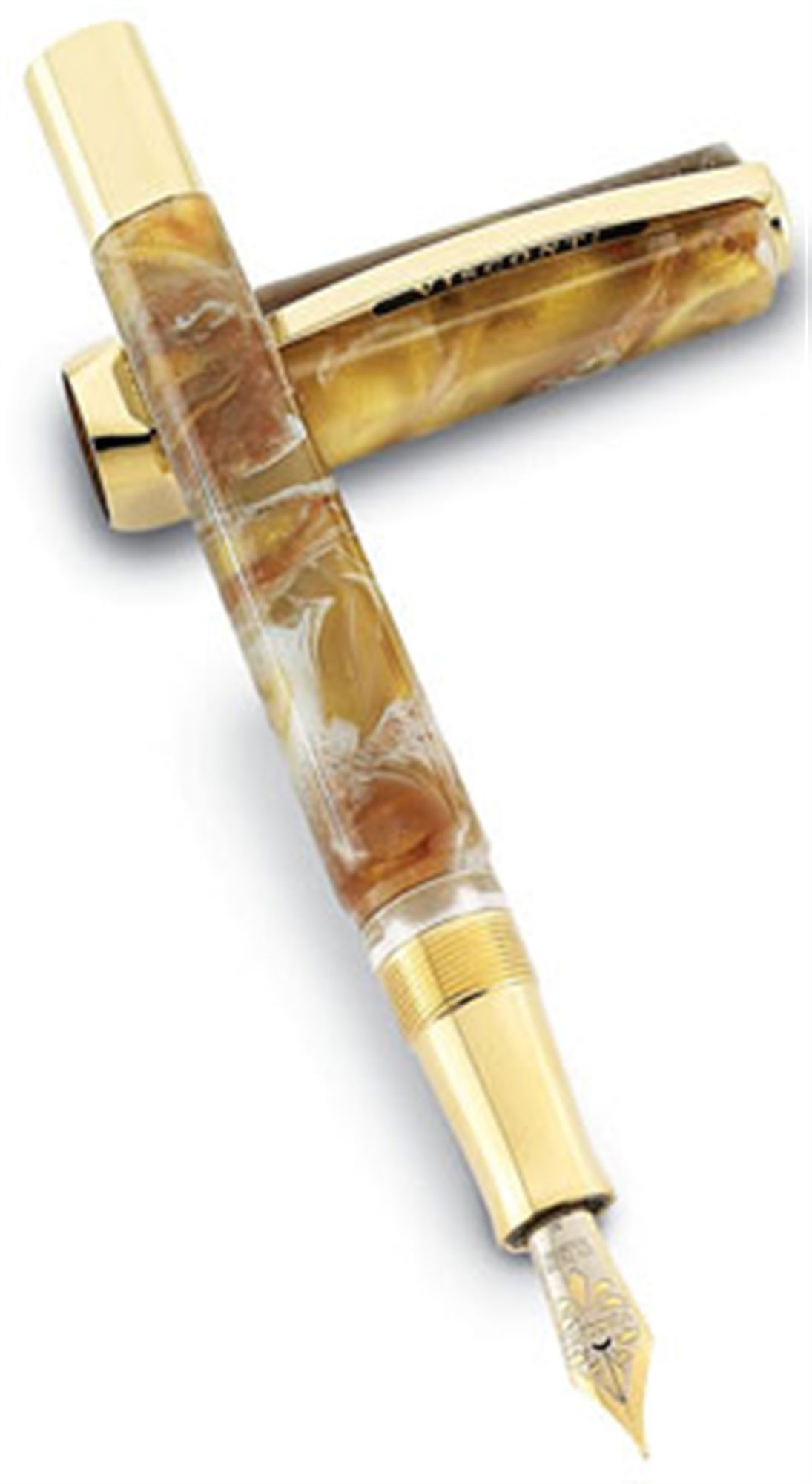 Visconti Limited Edition Gold Dust Opera Master Demonstrator Fountain Pen