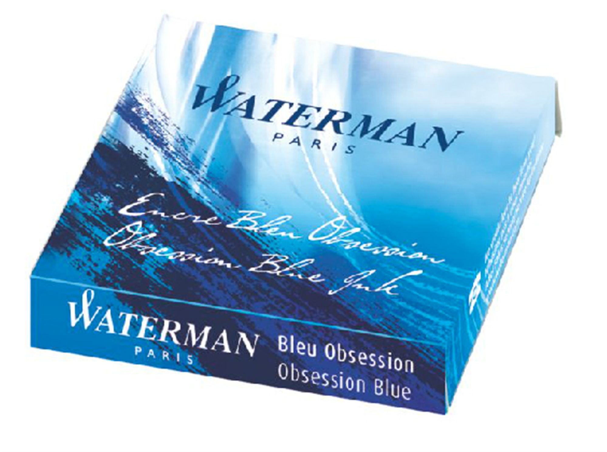 Waterman Limited Blue Obsession Ink International Size Cartridges 6/Pack