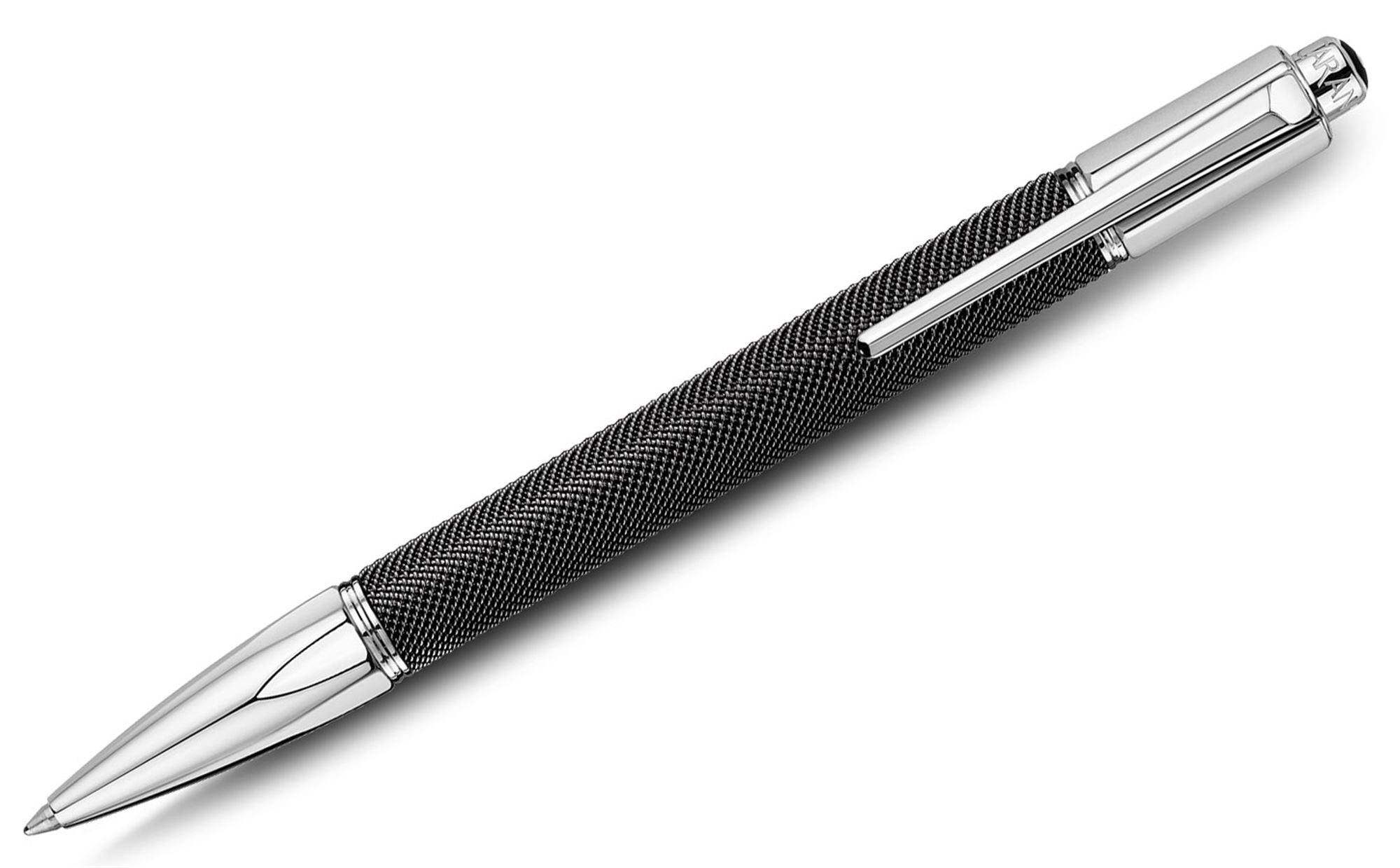 Caran d'Ache Varius Ivanhoe Black Ballpoint Pen