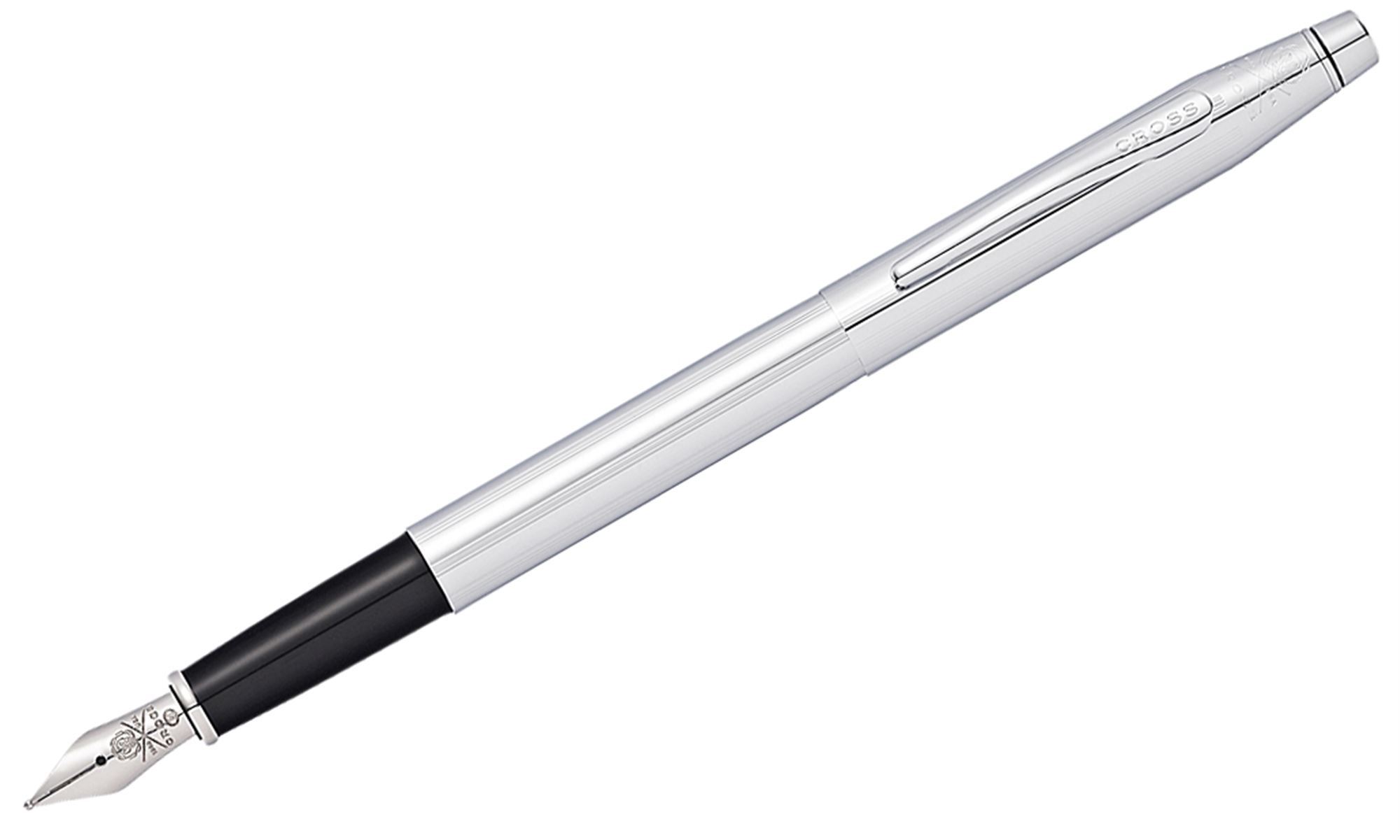 Cross Classic Century Lustrous Chrome Fountain Pen
