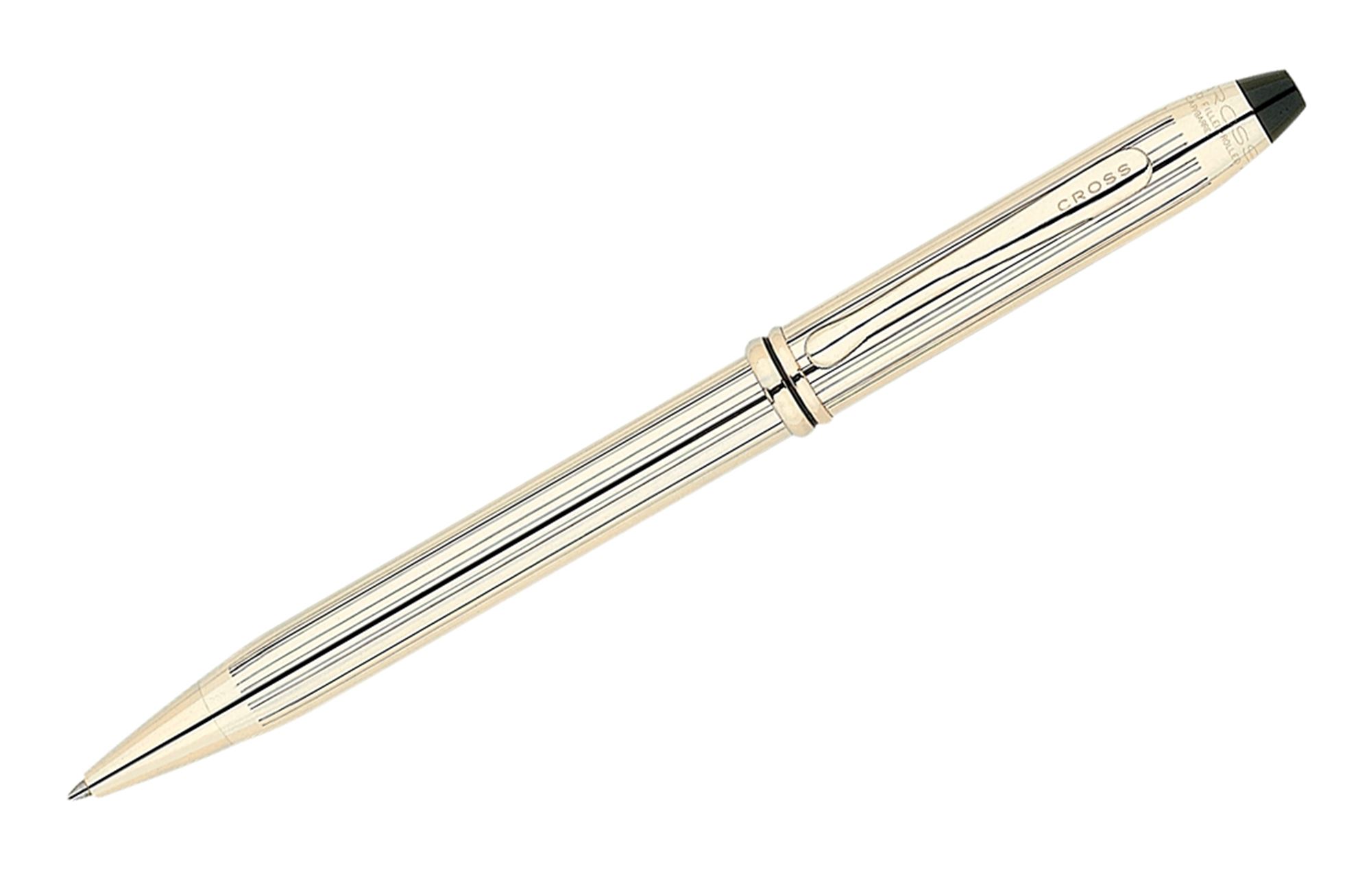 Cross Townsend 10K Gold Filled Ballpoint Pen (MIS-ENGRAVED)