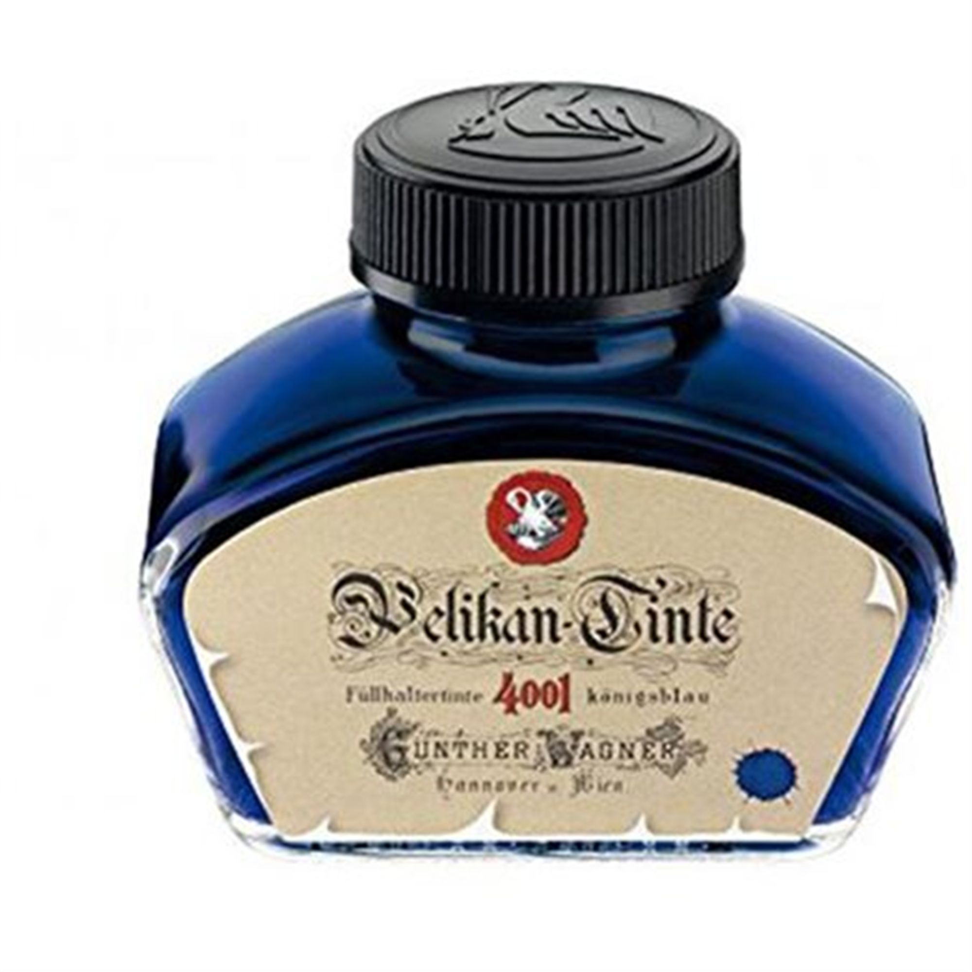 Pelikan Historical Vintage 4001 2 oz Royal Blue Bottle Ink
