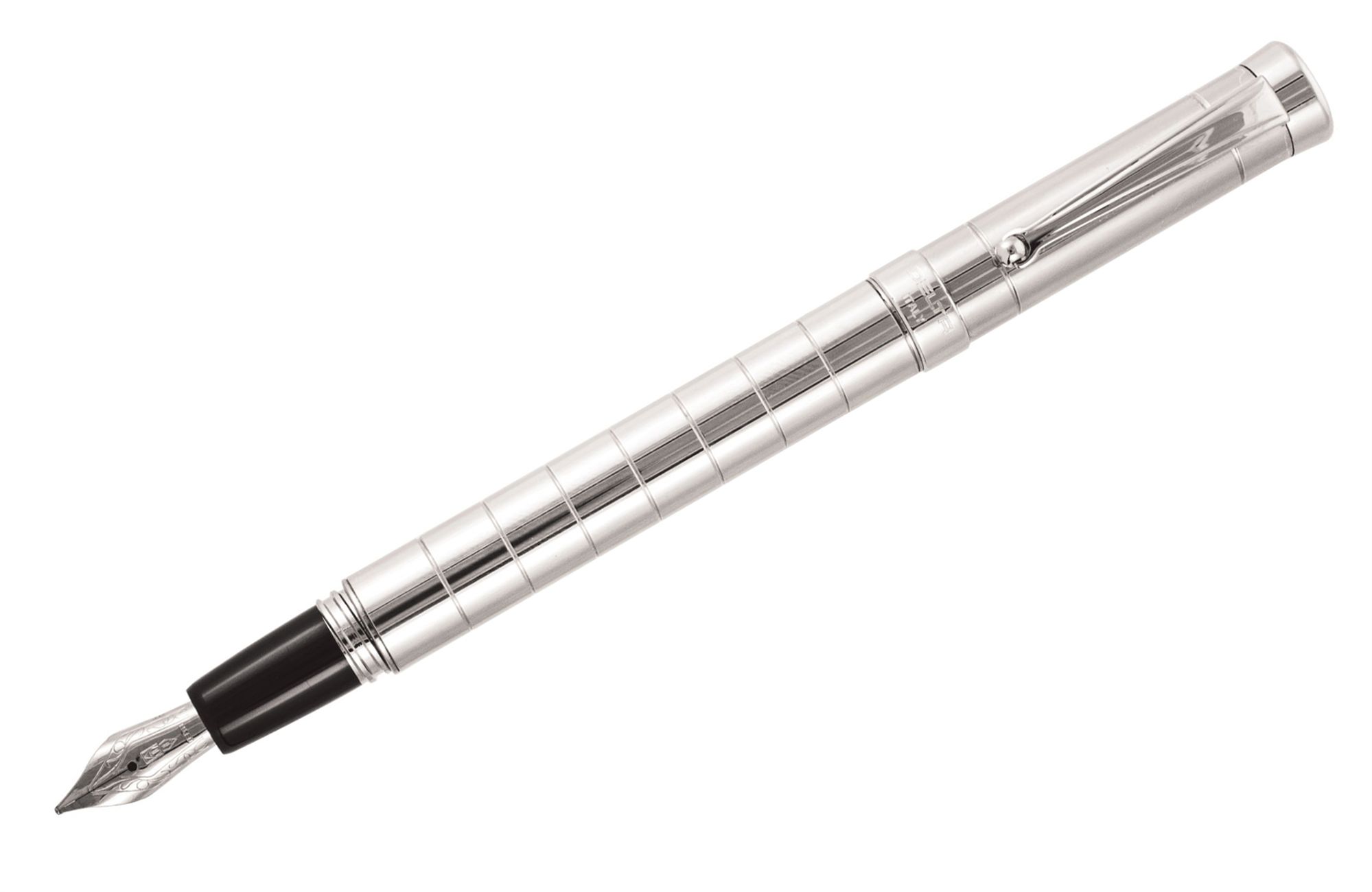 Delta Prestige Sterling Fountain Pen Steel Nib