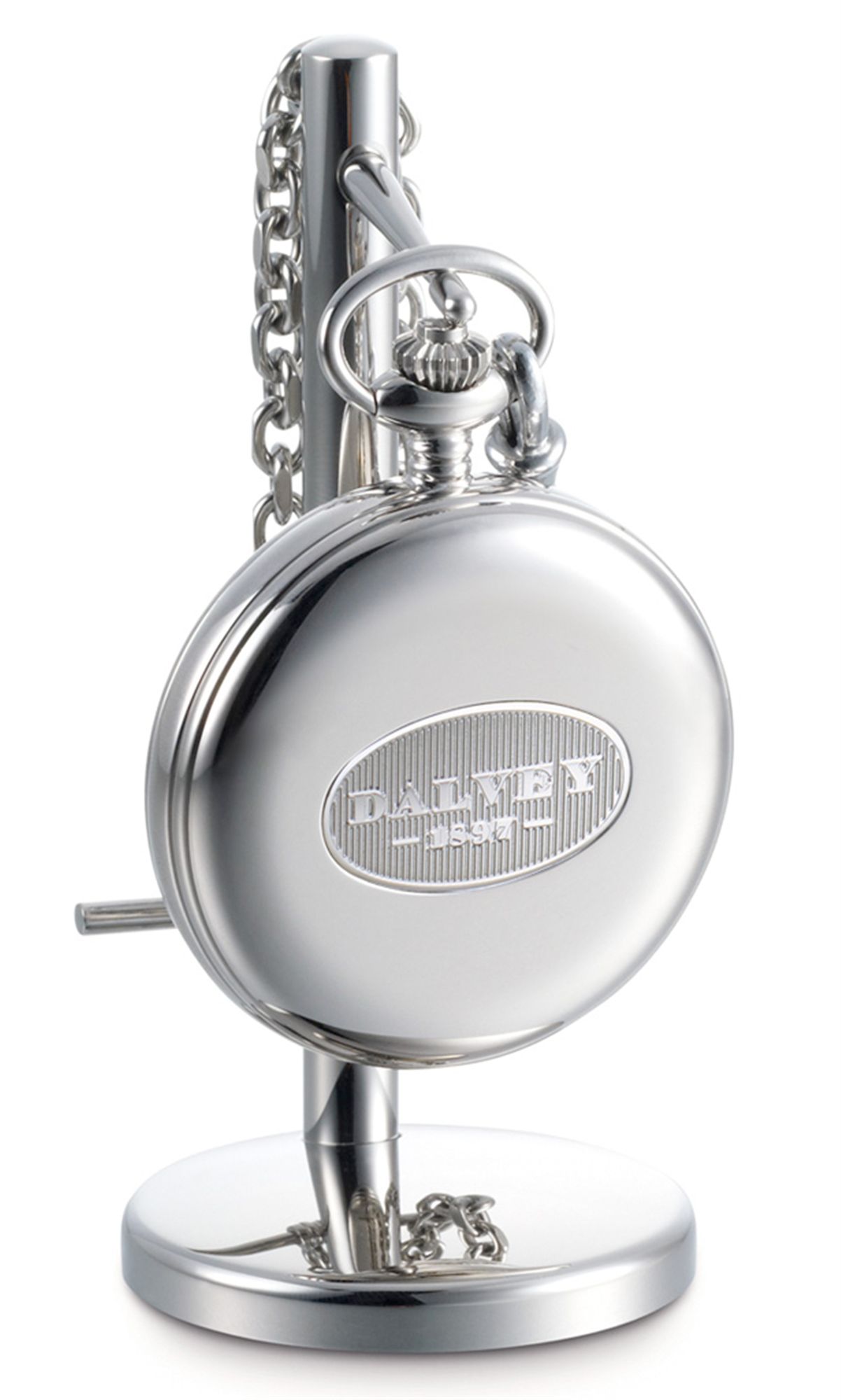 Dalvey Full Hunter Pocket Watch and Stand Set