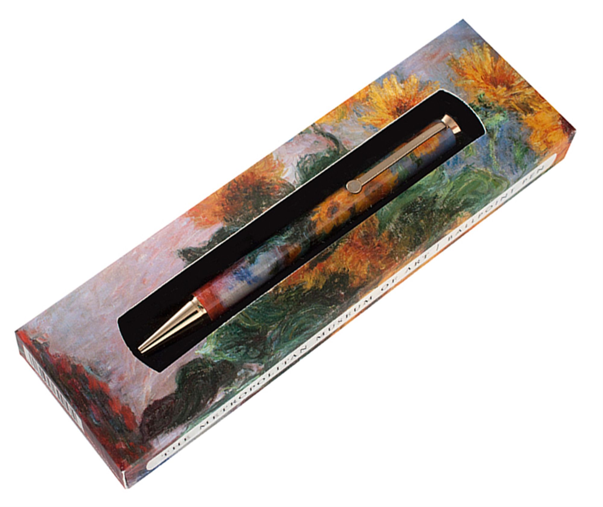 Metropolitan Museum of Art Impressionist Ballpoint Pen Sunflowers