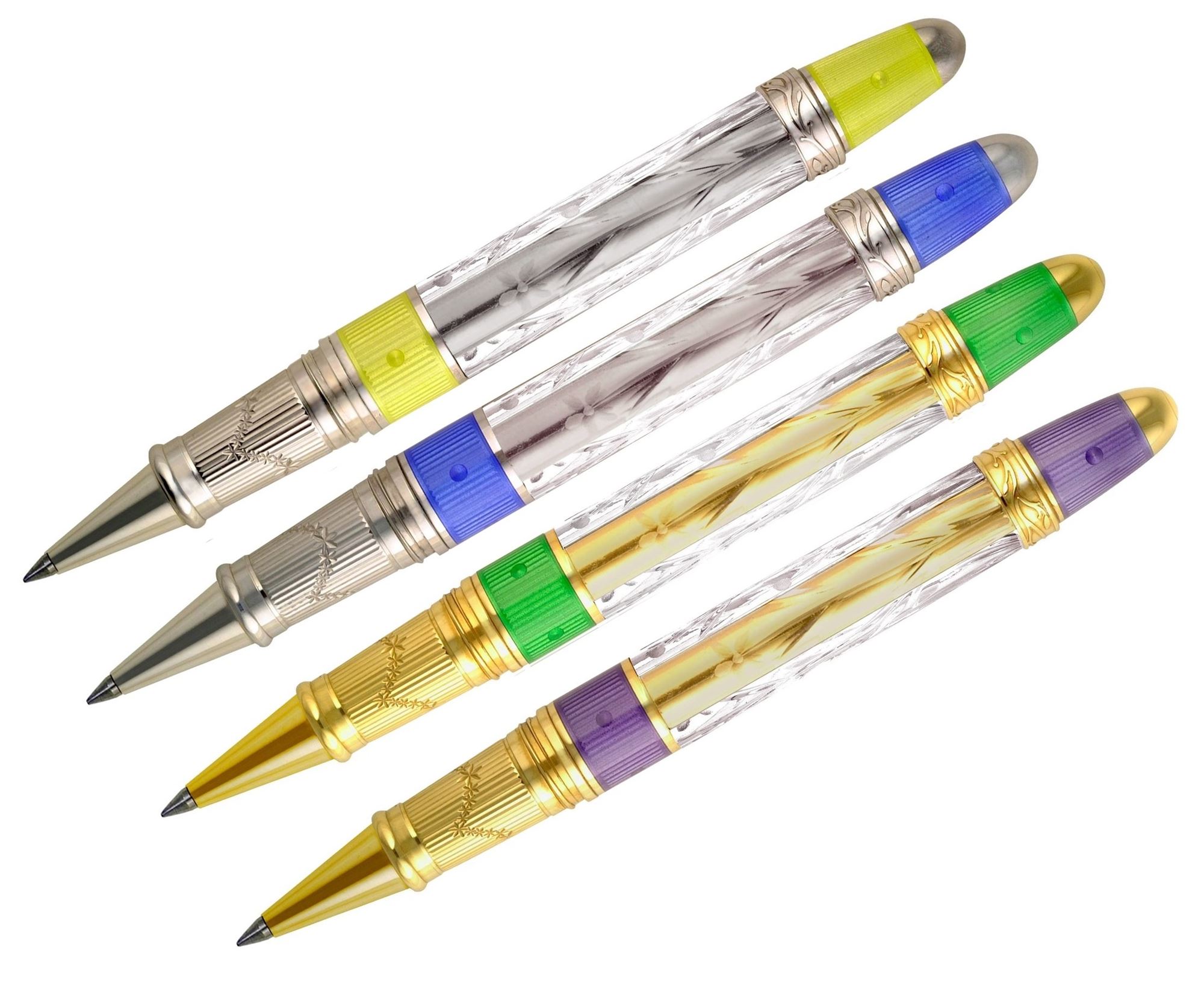 David Oscarson Crystal Rollerball Pen