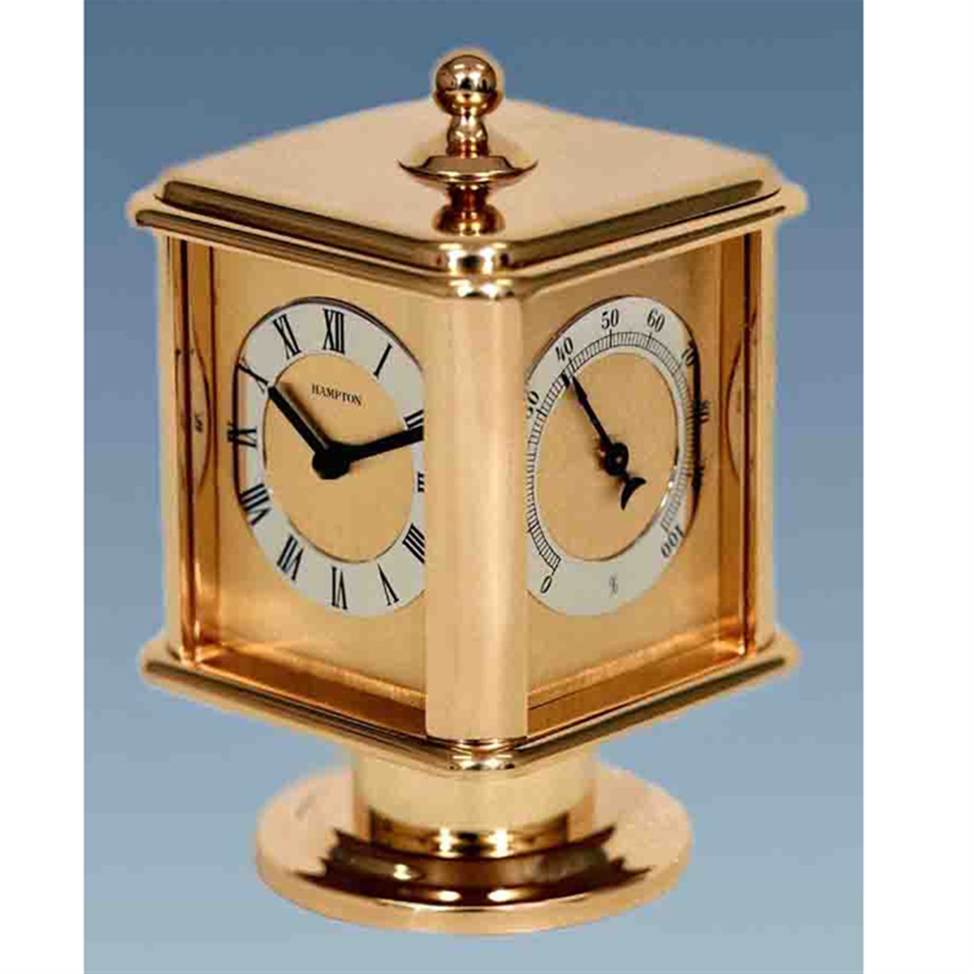 Hampton Haddon 4-Face Rotating Clock