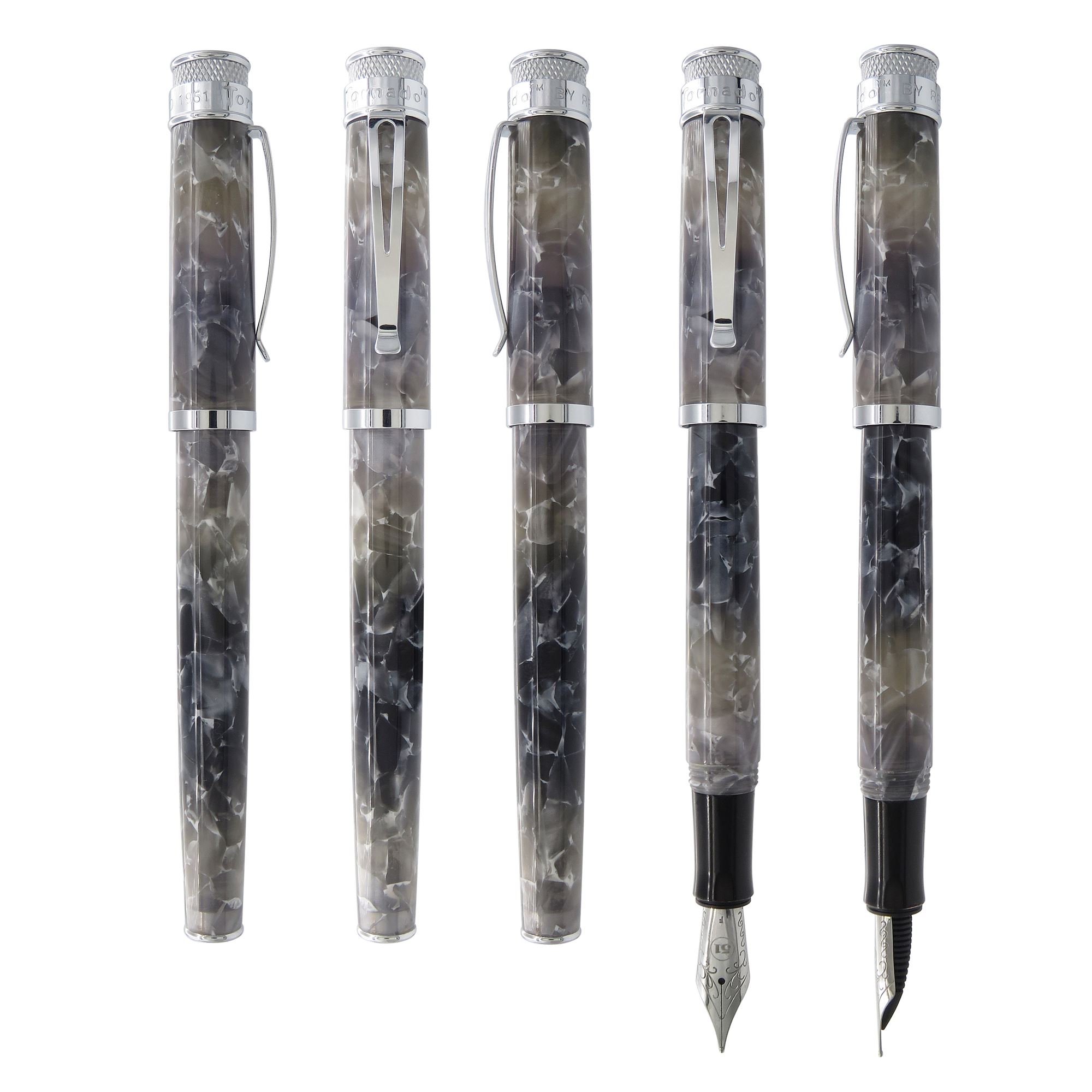 Retro 51 Silver Lining Fountain Pen